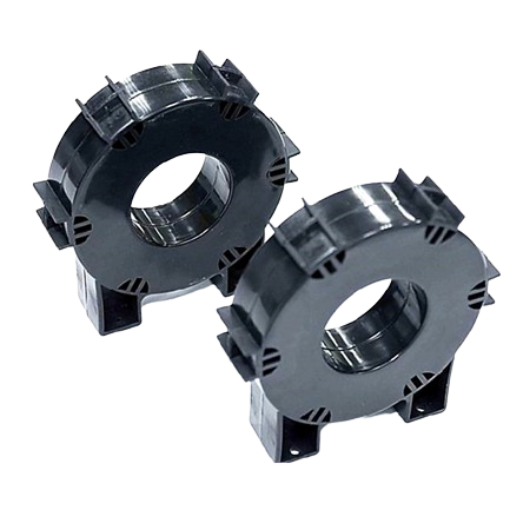 Ring high frequency power transformer magnetic core